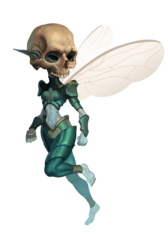 Skull Fairy - Monsters - Archives of Nethys: Pathfinder 2nd Edition Database