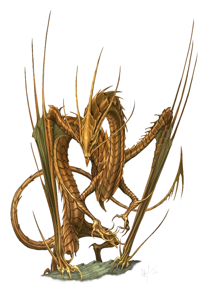 Adult Whisper Dragon - Monsters - Archives of Nethys: Pathfinder 2nd ...