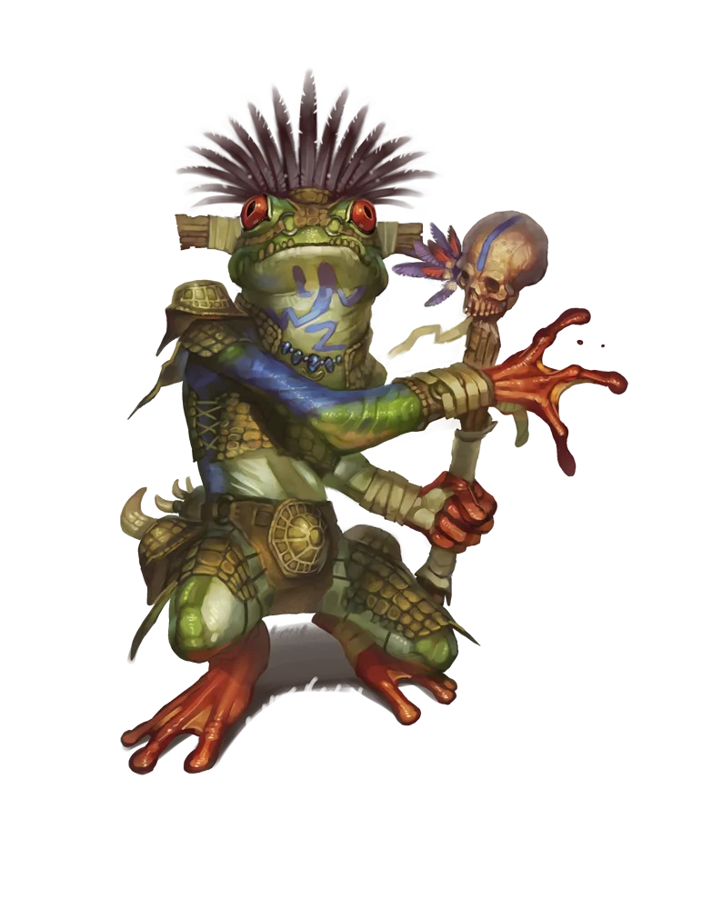 Boggard Swampseer - Monsters - Archives of Nethys: Pathfinder 2nd ...