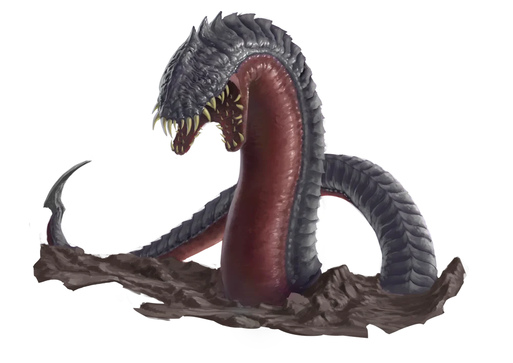 Cave Worm - Monsters - Archives of Nethys: Pathfinder 2nd Edition Database