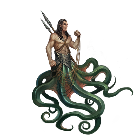 Cecaelia Trapper - Monsters - Archives of Nethys: Pathfinder 2nd ...