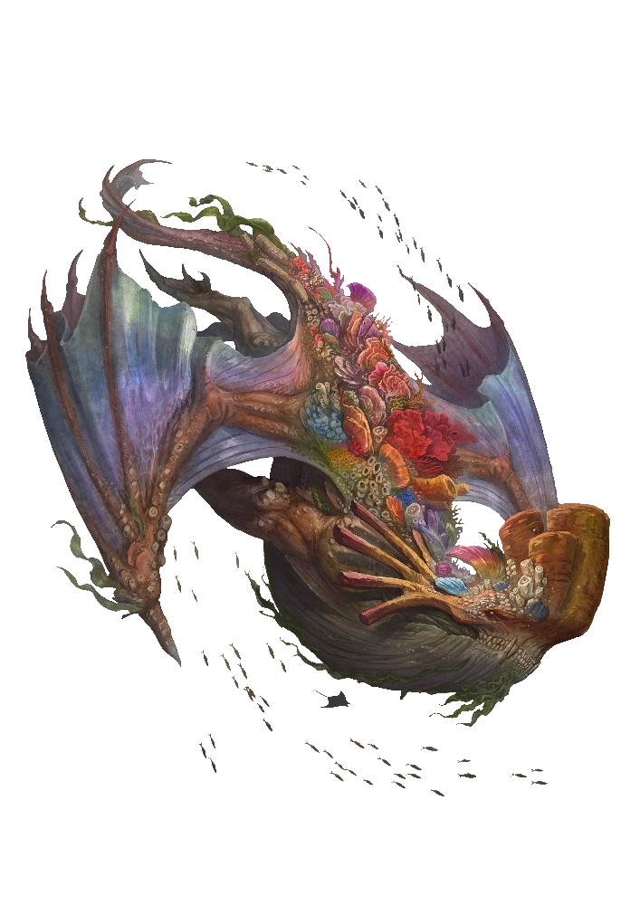 Ancient Coral Dragon - Monsters - Archives of Nethys: Pathfinder 2nd ...