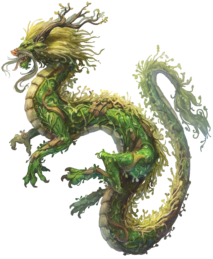 Young Forest Dragon - Monsters - Archives of Nethys: Pathfinder 2nd ...