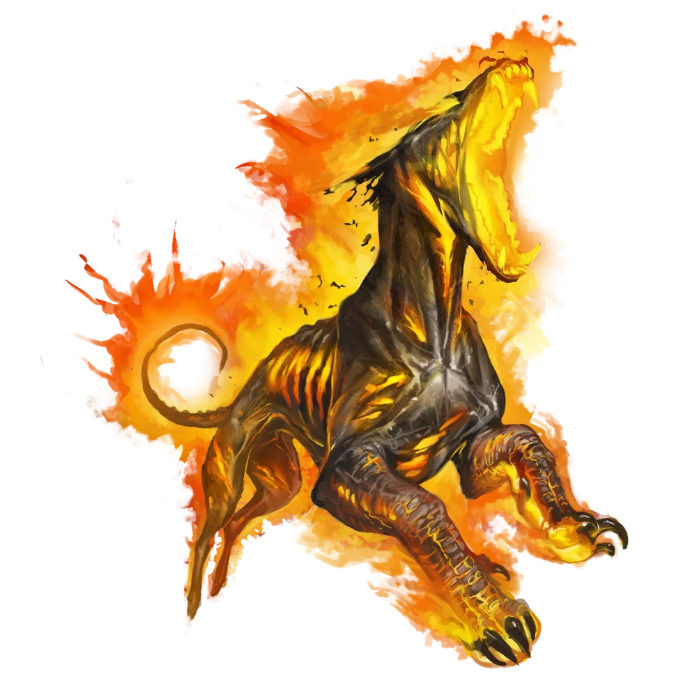 Hell Hound - Monsters - Archives of Nethys: Pathfinder 2nd Edition Database