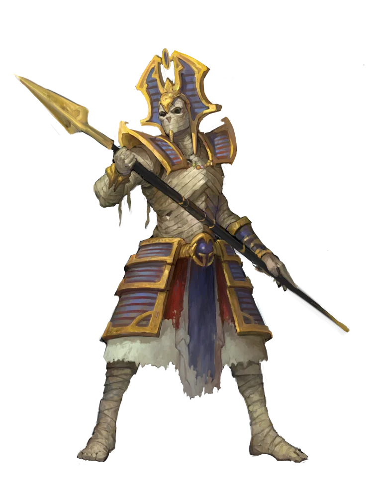 Mummy Pharaoh - Monsters - Archives of Nethys: Pathfinder 2nd Edition ...