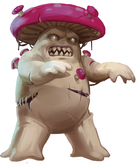 Sporeborn Myceloid - Monsters - Archives of Nethys: Pathfinder 2nd ...