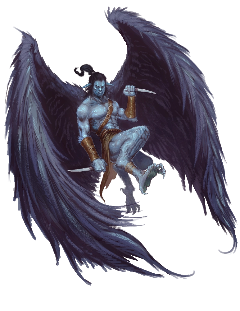 Strix Aerialist - Monsters - Archives of Nethys: Pathfinder 2nd Edition ...