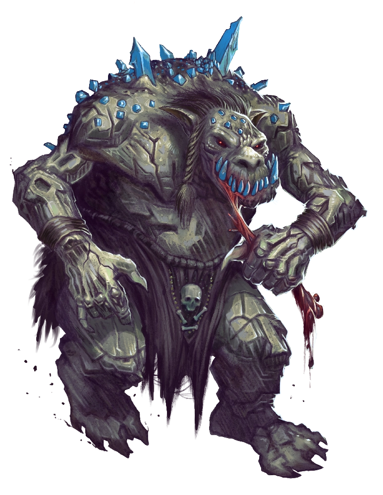 Cavern Troll - Monsters - Archives of Nethys: Pathfinder 2nd Edition ...